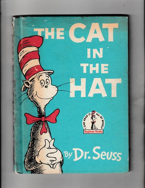 DR. SEUSS THE Cat In The Hat 1957 BCE Book Club Edition Beginner Books ...