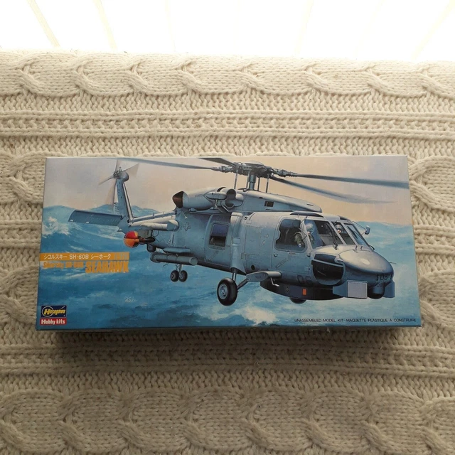 HASEGAWA 801 1:72 Scale Sikorsky SH-60B Seahawk Helicopter Plastic ...