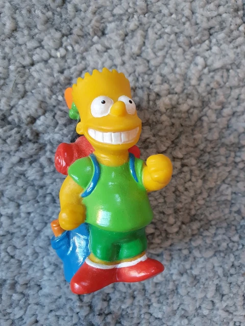 VINTAGE LES SIMPSON - BART SIMPSON - Surmatelas crayon Burger King ...