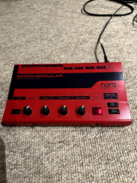 NORD MICRO MODULAR Version 3.03 with Nord PSU very good condition. 0.00 ...