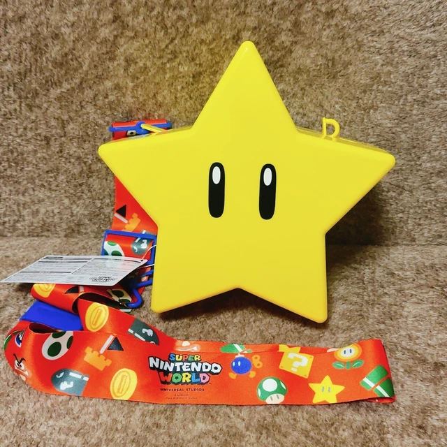 USJ MARIO STAR Popcorn Eimer LED Super Nintendo World Universal Studios ...