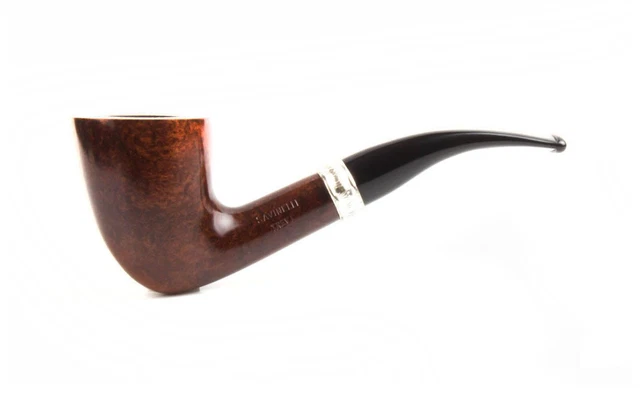 PIPE SAVINELLI TREVI 920 KS 6/9mm Dublin Courbée Racine Lisse Marron ...