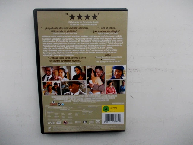 A RAISIN IN The Sun (DVD) Sean Combs,Sanaa Lathan,Audra McDonald ...
