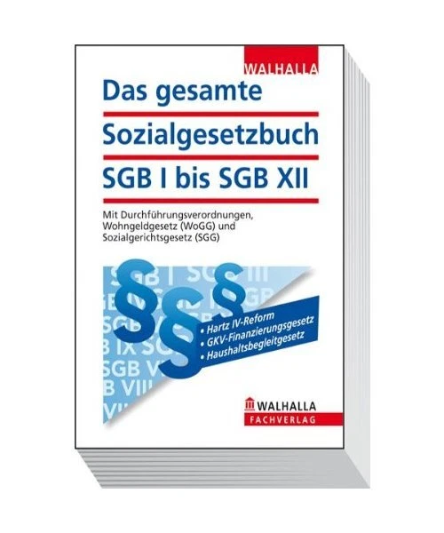 DAS GESAMTE SOZIALGESETZBUCH SGB I bis SGB XII Ausgabe 2011/I: Mit Durchführung EUR 13,77 ...