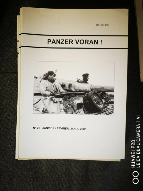 PANZER VORAN NUMÉRO 25 N° Alain Verwicht Ss Waffen Wehrmacht Heimdal ...
