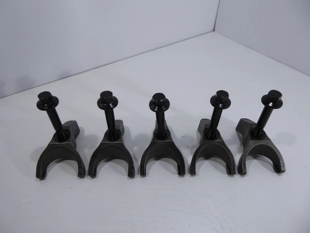 LAND ROVER DISCOVERY/DEFENDER TD5 10P/15P/16P INJECTOR CLAMPS&BOLTS x5 ...
