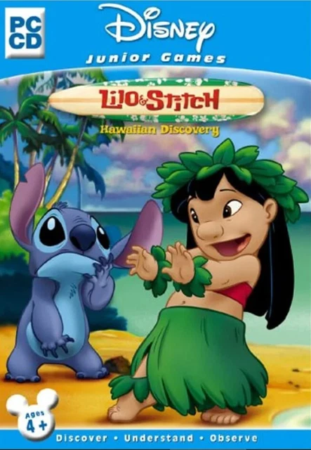 LILO & STITCH: Hawaiian Discovery Junior Game for Windows PC CD/DVD ...