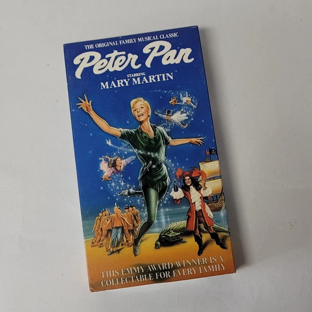 PETER PAN MARY Martin VHS Musical Movie £3.84 - PicClick UK