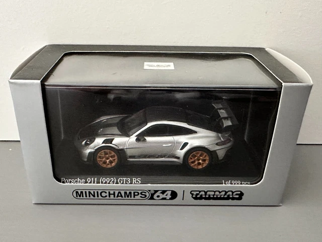 MINICHAMPS 64 TARMAC Porsche 911 (992) Gt3 Rs Silver £34.99 - PicClick UK