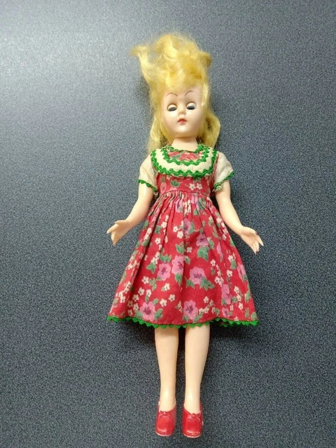 VINTAGE 1950'S 60'S HARD PLASTIC DOLL 22CM MADE IN HONG KONG £18.00 ...