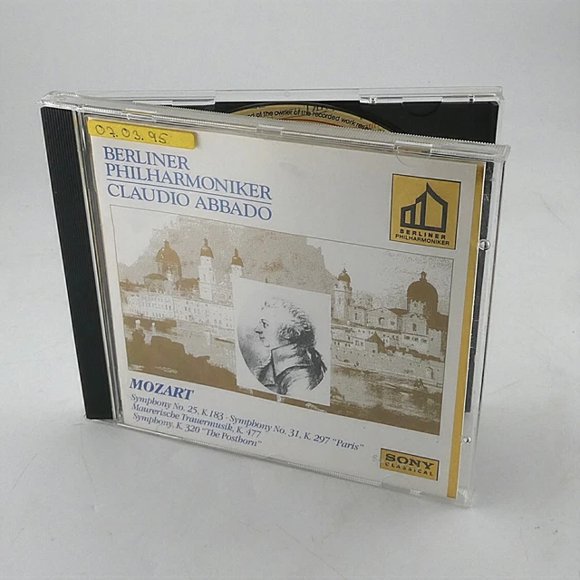 MOZART - REQUIEM Berliner Philharmoniker & Claudio Abbado Deutsche Gramm Cd Mint EUR 7,44 ...