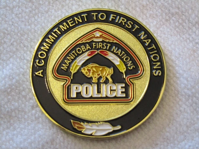 CANADIAN POLICE CHALLENGE Coin Manitoba First Nations Police Service ...