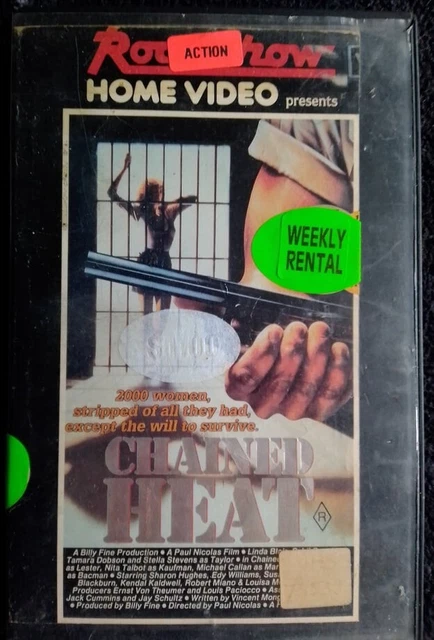 CHAINED HEAT ROADSHOW Home Video Vhs Linda Blair Women In Prison EUR 6 ...