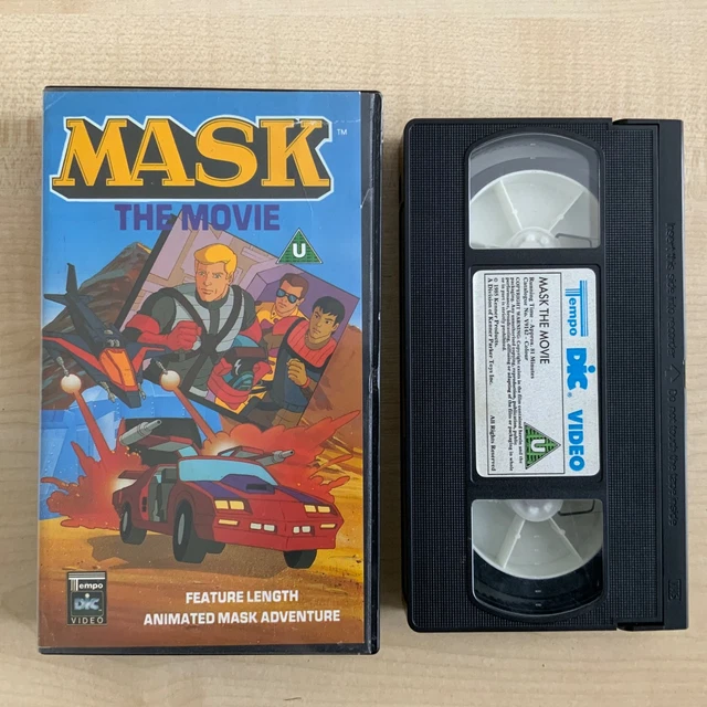 VINTAGE MASK THE Movie Animated Adventure VHS Video Cassette Tape BOXED ...