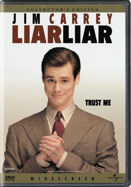 LIAR LIAR (DVD) Jim Carrey Maura Tierney Jennifer Tilly Justin Cooper ...