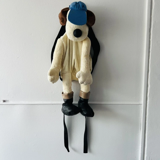 WALLACE & GROMIT Curse Of The Were Rabbit Rucksack Plush Soft Toy Bag ...