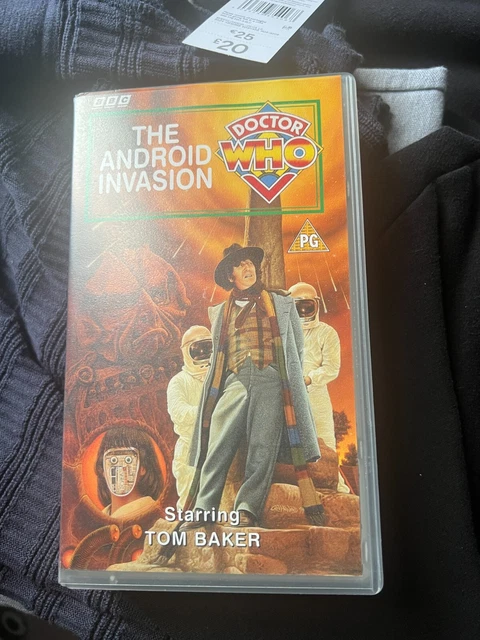 DOCTOR DR WHO Bbc Vhs Video - The Android Invasion £0.99 - PicClick UK