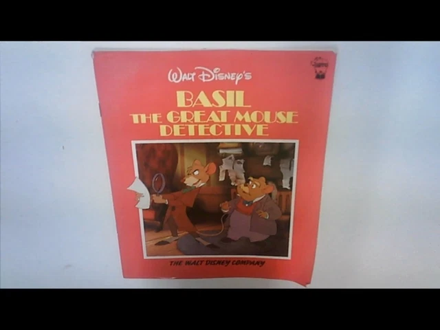 BASIL THE GREAT Mouse Detective - Walt Disney £3.50 - PicClick UK