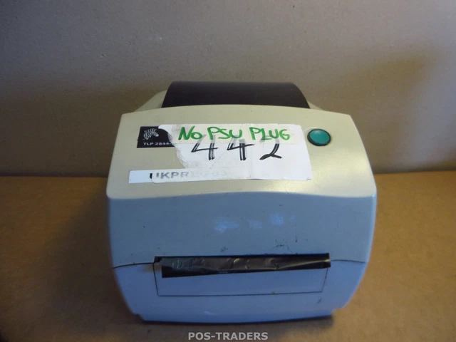 ZEBRA TLP 2844-Z Desktop Thermal Barcode Label Printer USB Parallel -NO ...