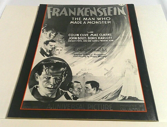 FILMFAX #35 OCT 1992 Frankenstein Dracula Rick Baker Jack Pierce David ...