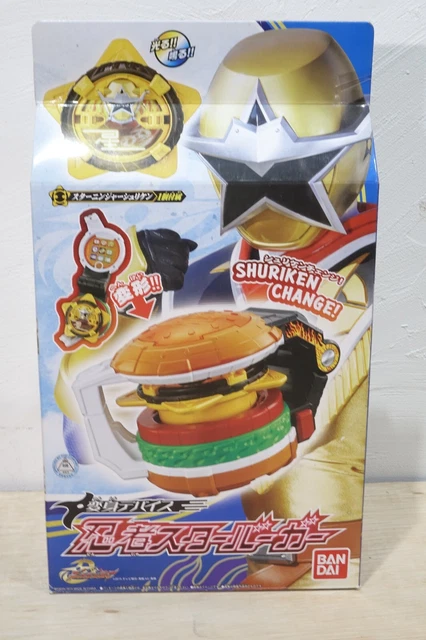 BANDAI SHURIKEN SENTAI Ninninger Ninja Star Burger Henshin Device Power ...