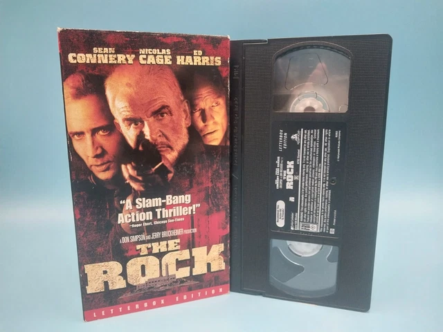THE ROCK (VHS, 1998) Sean Connery, Nicolas Cage, Ed Harris £4.55 ...