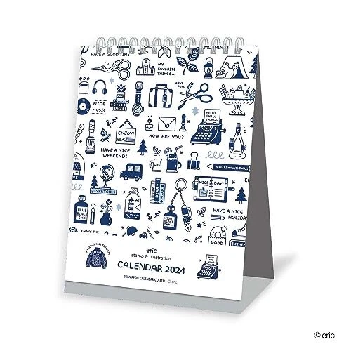 NEU JAPAN KALENDER 2024 Kalender Tisch Eric Tisch NK4102 EUR 21,38 ...