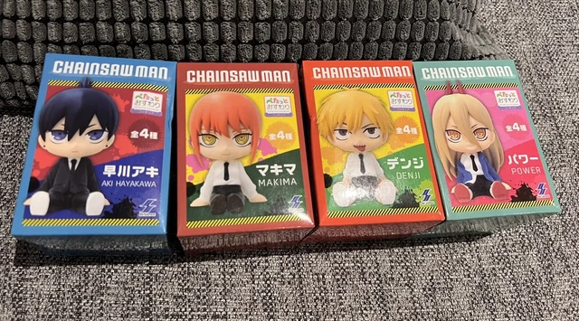 CHAINSAW MAN PETATTO Sitting Figure Denji Makima Aki Hayakawa Power £ ...