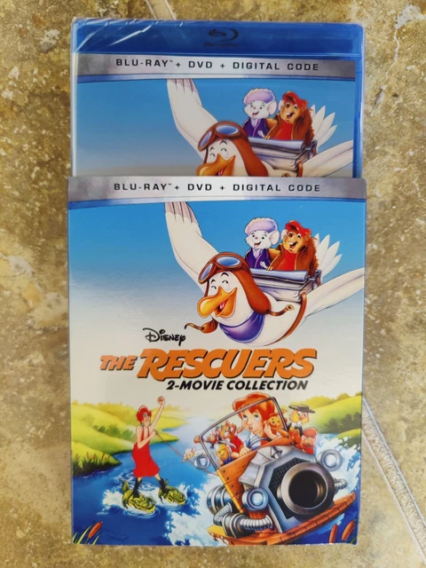 THE RESCUERS 2-MOVIE Collection (U.S. Blu-ray/ DVD/ Digital, DISNE ...