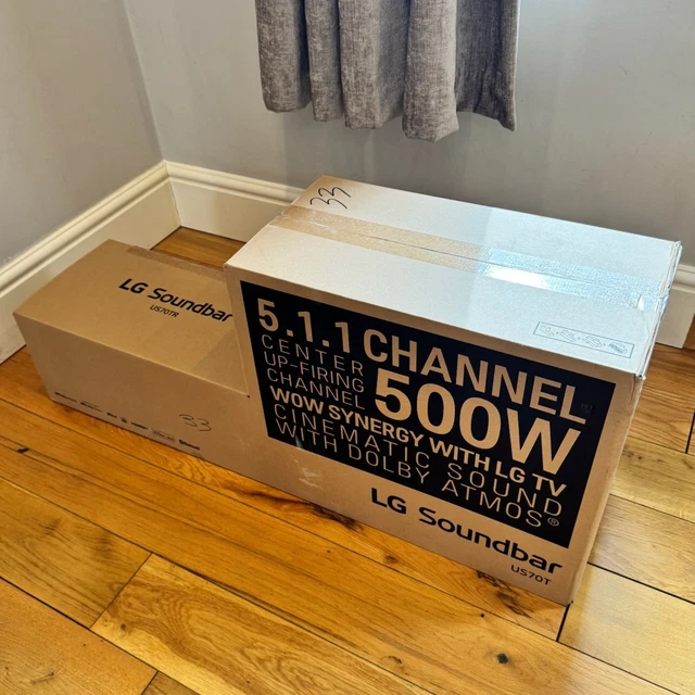 LG US70TR SOUNDBAR Home Cinema 5.1.1 Speaker System - BRAND NEW ...
