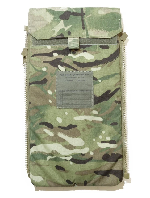 BRITISH ARMY ISSUE Latest Virtus MTP Pack Side 3L Hydration Zip Pouch £ ...