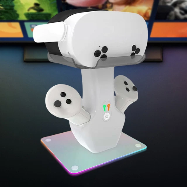 CHARGING DOCK FOR Meta Quest 3S/Quest 3 VR Headset & Controllers Charging Stand $63.24 - PicClick AU