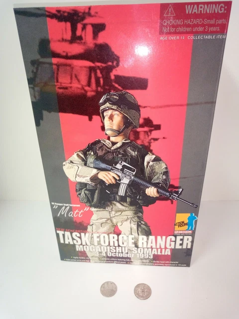 MOGADISHU SOMALIA TASK Force Ranger U.S. Sgt. "Matt" Dragon Models Ltd ...