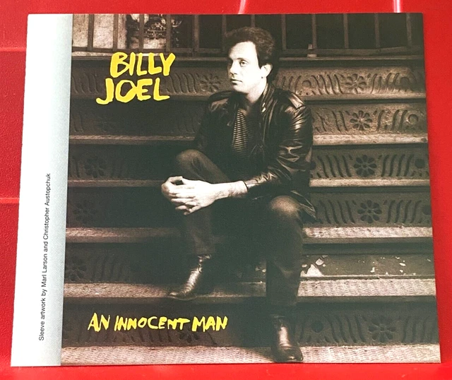 BILLY JOEL AN Innocent Man Album Cover Art PICTURE / PRINT 5.5" x 5 ...