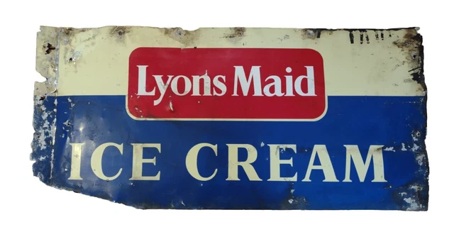 Vintage Lyons Maid Ice Cream Sign FOR SALE! - PicClick UK