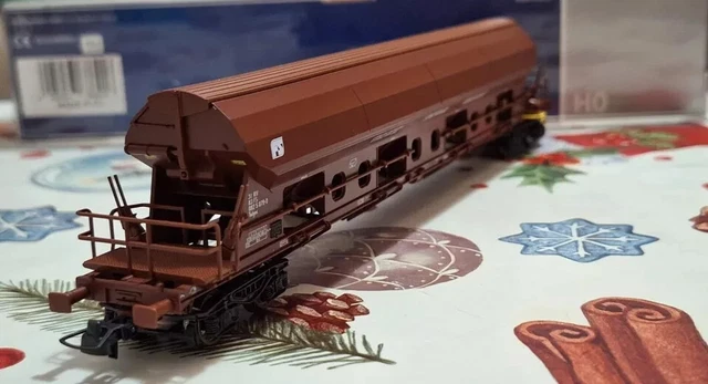 ROCO 67621 SPUR H0 - Schwenkdachwagen - Güterwagen - FS - Swing Roof ...