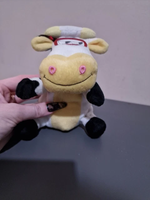 KELLOGG’S CEREAL UDER Soft Toy Beanie Plush Cow Vintage 2000 ~ Approx 6 ...