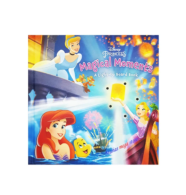 CHILDRENS DISNEY PRINCESS Magical Moments - A Light Up Board Book ...