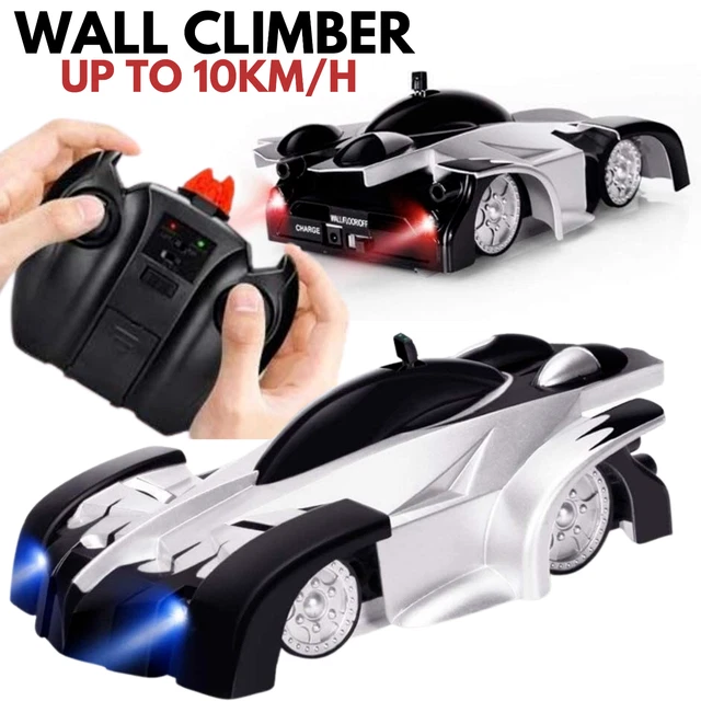 REMOTE CONTROL CAR Wall Rider Climbing Rechargeable Kids Fast Racing ...