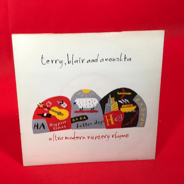 TERRY BLAIR AND ANOUCHKA Ultra Modern Nursery Rhyme 1990 UK 7" vinyl ...