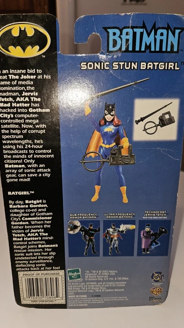 BATMAN SPECTRUM OF the Bat Sonic Stun BatGirl Batwoman Figure New 2002 ...