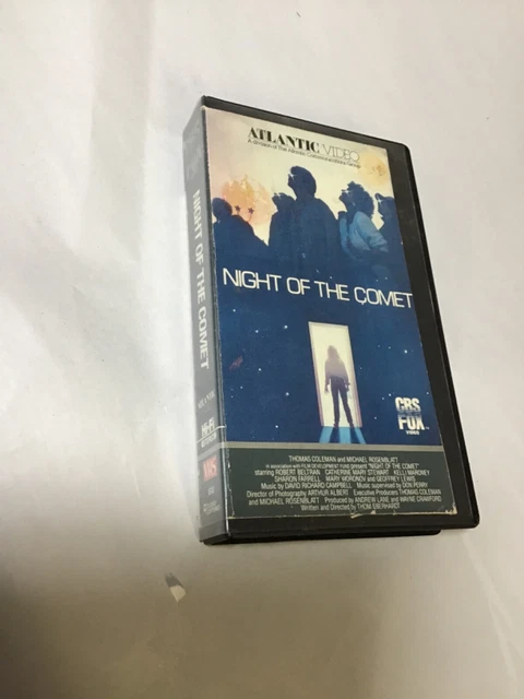 NIGHT OF THE Comet VHS 1984/85 Horror Sci-Fi Cult (CBS Fox/Atlantic) 1a edizione EUR 28,07 ...