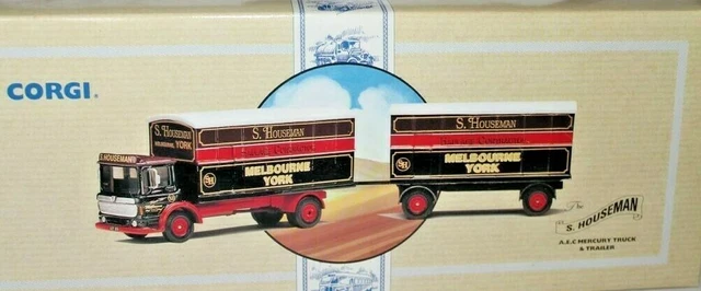 CORGI TOYS * A.e.c Mercury Truck & Trailer * S. Houseman * Ovp * 1992 ...