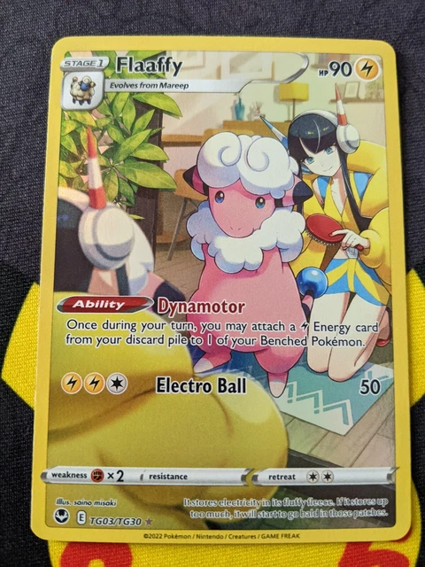 POKÉMON TCG FLAAFFY SWSH12: Silver Tempest Trainer Gallery TG03/TG30 ...