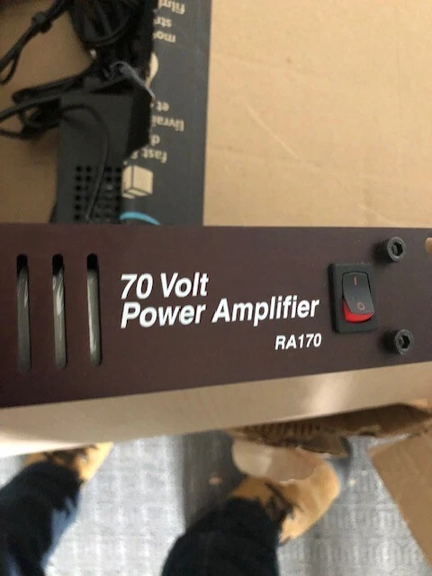 ROLLS RA170 POWER Amplifier RA170 70-Volt Power Amplifier $200.00 ...