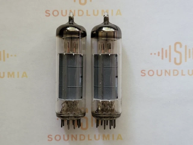 PHILIPS EL84 6BQ5 Coppia abbinata - Heerlen, NL 1969 KM4 - Speciale vernice bassa EUR 92,71 ...