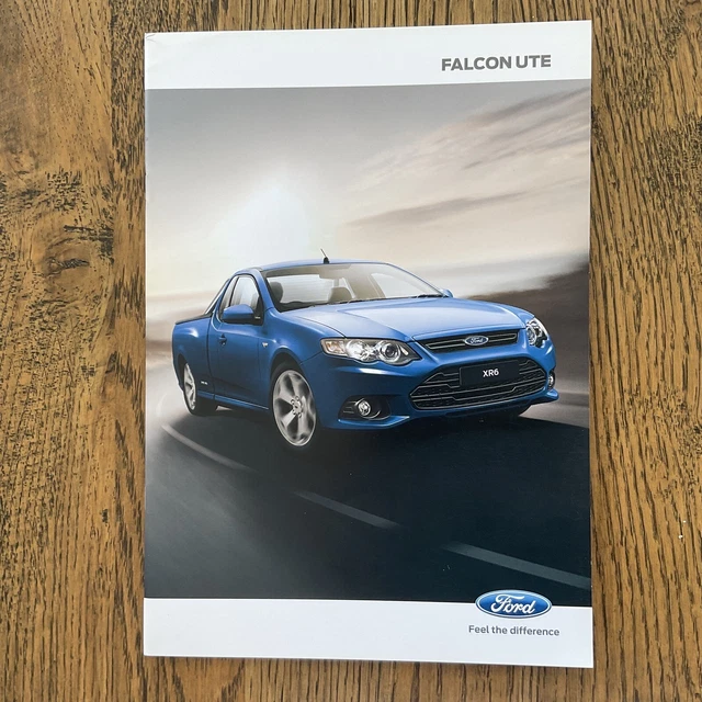2010 FORD FALCON Ute Xr6 Turbo Ssb R6 Australia Brochure EUR 15,08 ...