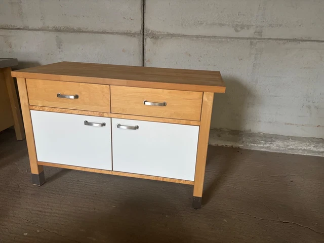 IKEA VARDE FREESTANDING Kitchen Unit 2 Cupboards and 2 Drawers version ...