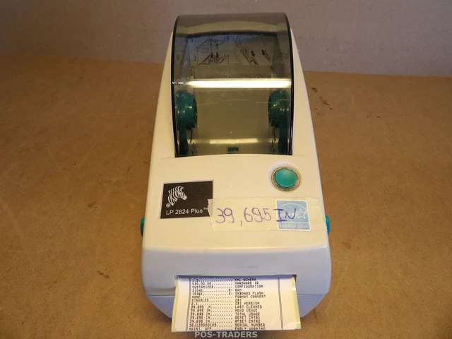 ZEBRA LP 2824 PLUS stampante termica etichette con codici a barre 56 mm ...