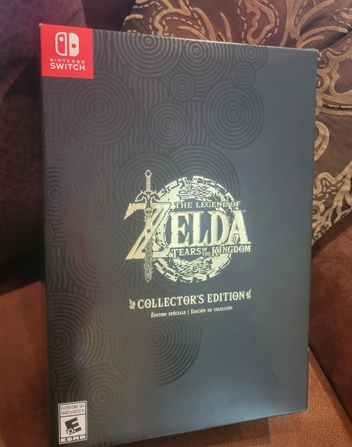 NEW LEGEND OF Zelda Tears of the Kingdom Collectors Edition Switch - IN ...